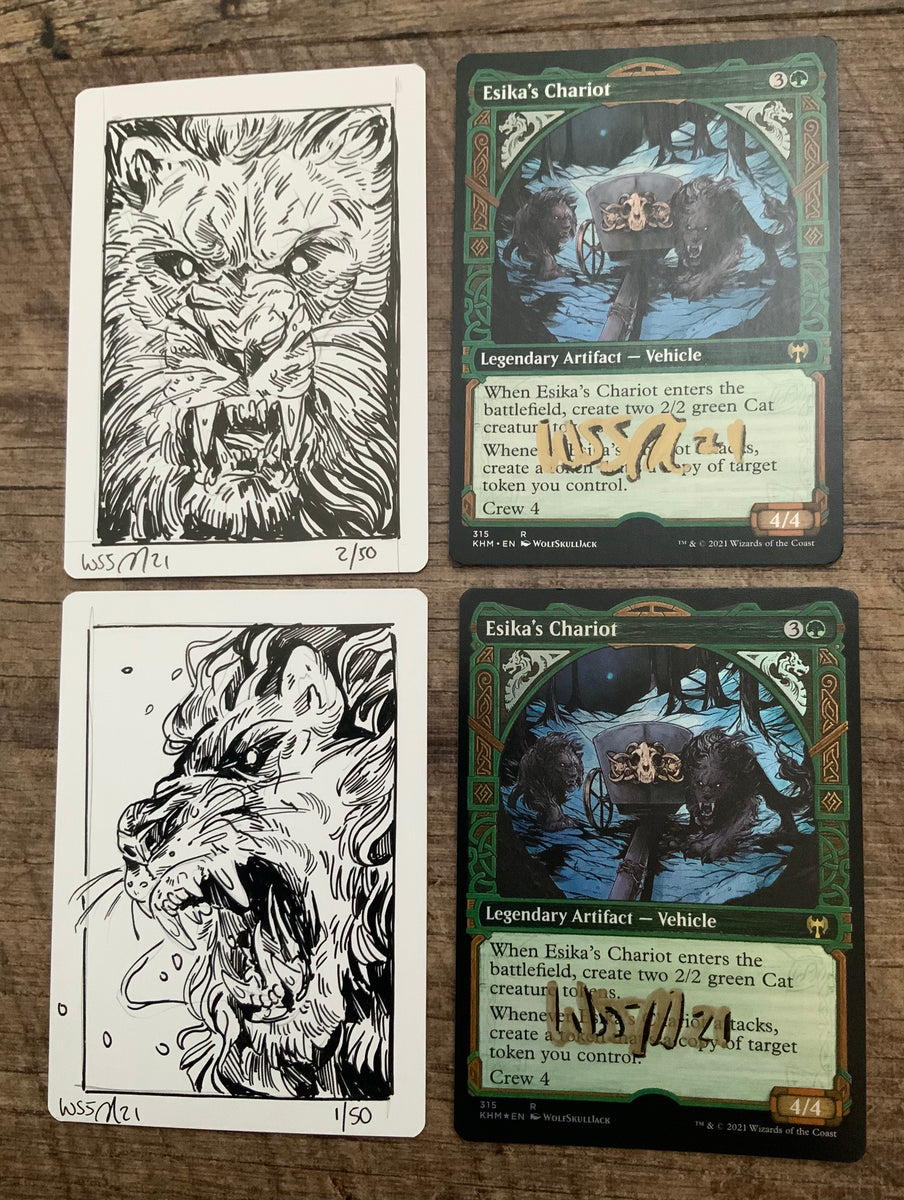 MTG Esika’s Chariot AP – WolfSkullJack Art